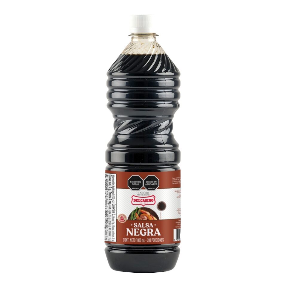 Salsa Negra para carnes, marinados y parrillas sabor intenso ...